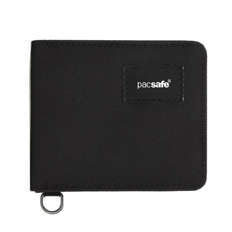 Pacsafe RFIDsafe bifold wallet - BLACK