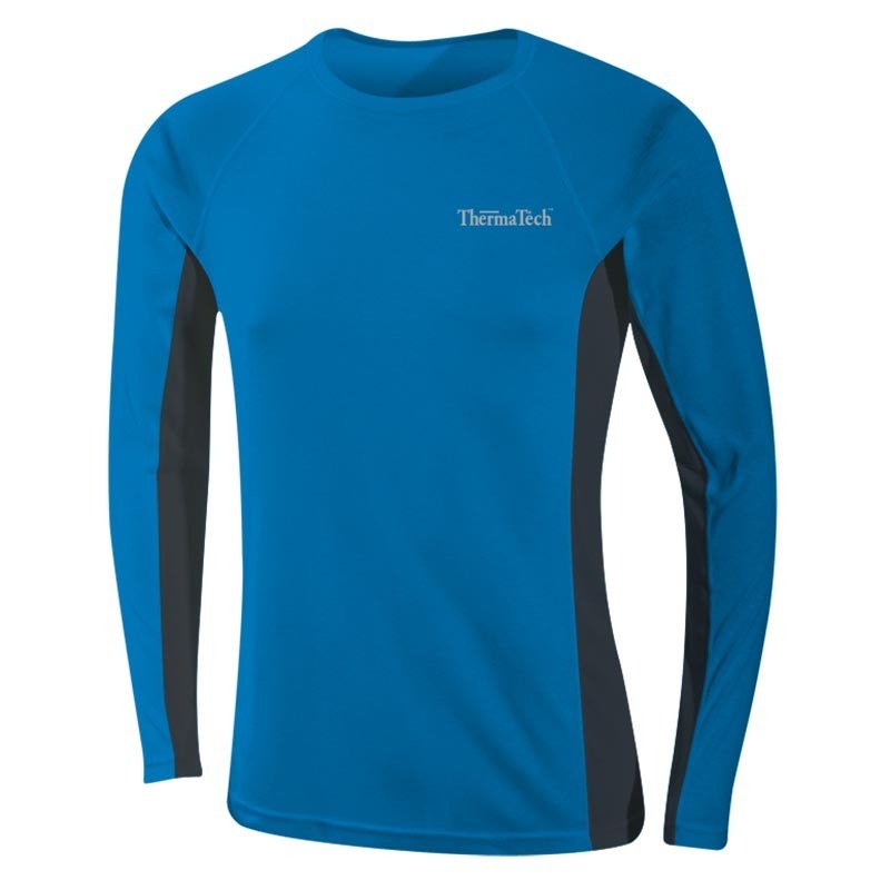 Thermatech Mens Ultra Long Sleeve Thermal Top Red/Charcoal S| Sherpa ...